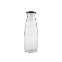 China 1L High Round Bottle Jam Sauce Honey Storage Jar Bottles for sale