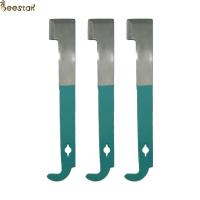 China Stainless Steel Beekeeper Hive Tool Beekeeping Hook Equipment Scraper Tools for sale