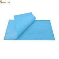 China Silicone Beeswax Foundation Press Mold Blue red color for sale
