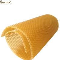 China Food Grade B Bees Wax Honeycomb Sheets Beeswax Foundation Sheet Natural for sale