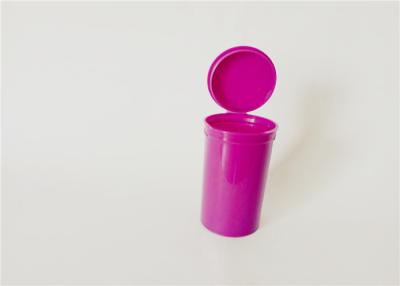 China Cannabis 5 Sizes Optional Plastic Medicine Bottles Portable With Strong Pop Sound for sale