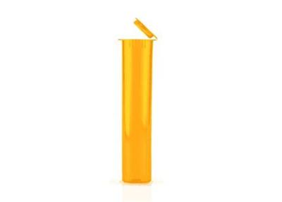 China Cannabis Plastic Tube Storage Containers Environmental Protection Silk Screen Printing for sale