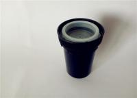 China Child Resistant Black Reversible Pharmacy Pill Bottles 40DR 100% Food Grade Poypropylene for sale