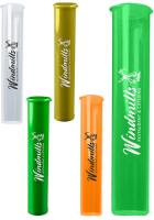 China Pre - Rolled Joint Child Resistant Tubes Customized Logo For Cannabis / Dispensary for sale