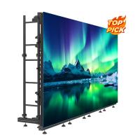 China Easy Installing Custom Video Wall P2 P2.6 2.9 P3.91 P4 Movable Display Panel Indoor Outdoor Rental Event Mobile Stage Led Screen for sale