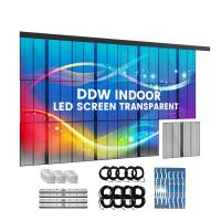 China Factory Price P2.8 P3.9 P7.8 P10 P15 P20 Indoor LED Screen Transparent 3840Hz Refresh Membership Store Transparent LED Screen for sale