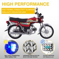 China CD70 Motorcycle Daytime Running Lights With Flash White Headlight And Chip for sale