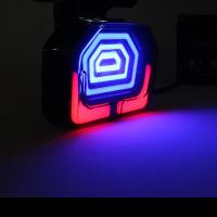 China Waterproof Motorcycle Taillight Steering Brake Flash ABS License Plate Light For ZJ125 WY125 for sale