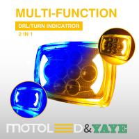 China YAYE CD70 CJ125 Motorcycle LED Headlight Bulb DC12V Voltage DRL / Turn Signal Included for sale