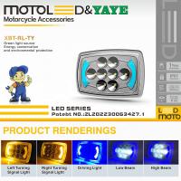 China YAYE CD70 CJ125 Motorcycle LED Headlight Bulb DC12V Voltage DRL / Turn Signal Included for sale