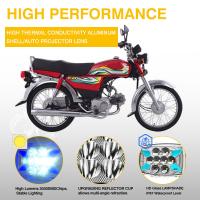 China 6LED Lo beam and 8 LED Hi beam LED Headlight for CD70 CG125 70cc from YAYE Motorcycle for sale