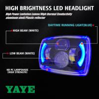 China DC12V YAYE CD70 CJ125 2 In 1 HD PC Lampshade IP67 High Brightness Motorcycle Headlight with DRL for sale