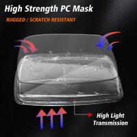 China DC12V YAYE CD70 CJ125 2 In 1 HD PC Lampshade IP67 High Brightness Motorcycle Headlight with DRL for sale