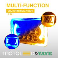 China 575*350*295 mm YAYE CG125 Built-in Motorcycle LED Headlight Bulb with DRL / Turn Signal for sale