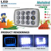 China CD70 CG125 Motorcycle LED Headlight High Thermal Conductivity Aluminum Housing 12 Lamp for sale