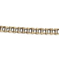 China Sand Blasting 428H 420H Motorcycle Chain Kit For CG GS GN CGL CD 110 AX100 CBT 125 for sale