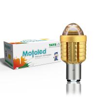 China 15W Brightest H4 Led Bulb Motorcycle 1500LM Bicolor Moto Led Headlight for sale
