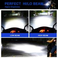 China HS1 BA20D H6 P15D H6M Motorcycle LED Bulbs CSP Moto Led Headlight for sale