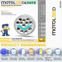 China YYXTZ-V-TY LED Dual Color GN125 Motorcycle Headlight with 3030SMD Lamp Bead Chip for sale