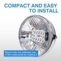 China Motorcycle Built In LED Headlight 12V 45W 4500LM With Aviation Aluminum Parts for sale