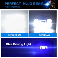 China Motorcycle Built In LED Headlight 12V 45W 4500LM With Aviation Aluminum Parts for sale