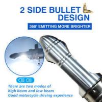 China HS1 BA20D H6 White Motorcycle Led Headlight Bulb 1000lm High Low Beam for sale