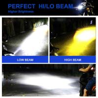 China 8-80V H4 HS1 BA20D H6 P15D H6M Motorcycle Headlight Led Bulb 12W 1200LM for sale