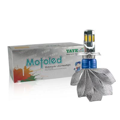 China COB LED Motorcycle Lamp Motoled AC/DC8V-80V H4 H6 HS1 Ba20D P15D CSP for sale