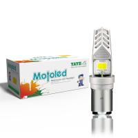 China 1000lm Motorcycle Headlight Lamp H4 HS1 BA20D H6 P15D Led Headlight Bulb for sale