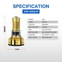 China Gold M1-YY Motoled Light Lens Super Bright Motorcycle Headlight for sale