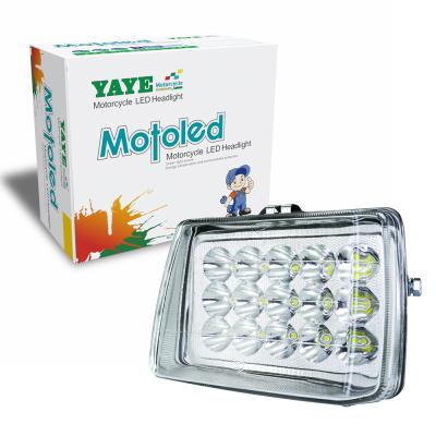 China YY WYBT-ZC Motorcycle Headlight DC12V 15 Lamp High Low Beam With Model Name for sale