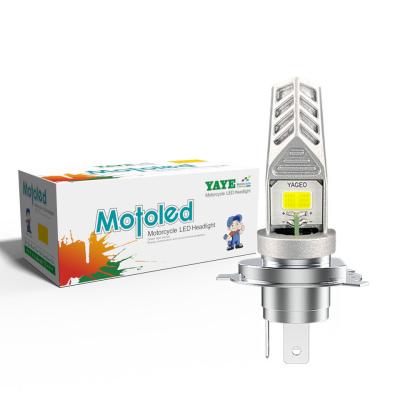China 10W BA20D P15D Headlight Bulb 1000LM HS1 Headlight Bulb High Low Beam for sale