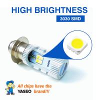 China 1200lm White Motorcycle LED Headlight Bulb 15W H6 Headlight Bulb for sale