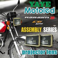 China YYBT-TJ03-ZC CG125 Barako 6 4 Inch Motorcycle Headlight Assembly Projector Lens for sale