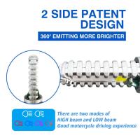 China COB LED Chip P15D H6M Headlight Bulb 8V 10V 12V 24V Brightest H6M Led Bulb for sale