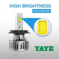 China 4500LM Brightest Motorcycle Headlight Bulb IP67 H4 High Low Beam for sale