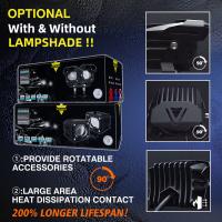 China Motorcycle Lighting Systems Blue DRL Dual Color White Yellow Light with Red Evil YAYE for sale