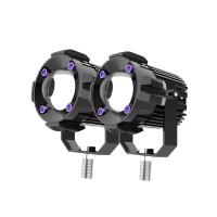 China Motorcycle Optical LED Lens Headlight IP67 LED External Spotlight 3000k/6500k/8000k for sale