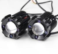 China Motorcycle Optical LED Lens Headlight IP67 LED External Spotlight 3000k/6500k/8000k for sale