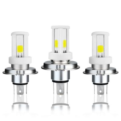 China 6500K H4 Motorcycle Bulb M4 Led Motorcycle Headlight Replacement for sale