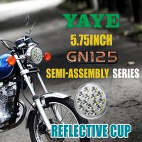 China 3030SMD 15 Lamp DC12V 5.75Inch Motorcycle Headlight Suzuki Gn125 LED Accessories for sale