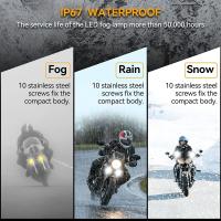 China Long Life YAYE Motorcycle Led Driving Fog Lights 60W Amber And White Projector Lights for sale