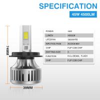 China Motoled Brightest Motorcycle Headlight H4 Fan Cooling Bulbs For Motorcycles for sale