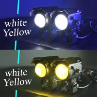 China 3570 LED Type YAYE 32W Triple Light External Spotlight for Motorcycle Car Universal Year for sale