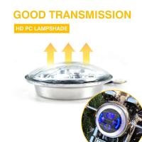 China Red Skull Motorcycle DRL Headlight CM125 IP67 Motorcycle Head Lights for sale