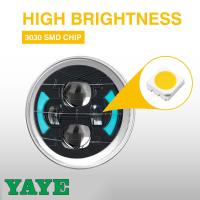 China Red Skull Motorcycle DRL Headlight CM125 IP67 Motorcycle Head Lights for sale