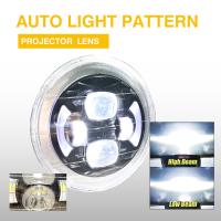 China Red Skull Motorcycle DRL Headlight CM125 IP67 Motorcycle Head Lights for sale