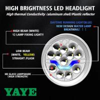 China CM125 Water Lamp Blue DRL Moto Led Headlight IP67 Motorbike Headlight Bulb for sale