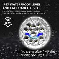 China CM125 Water Lamp Blue DRL Moto Led Headlight IP67 Motorbike Headlight Bulb for sale