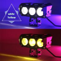 China 4900Lm/PC LED Motorcycle External Spotlight 32W Moto Led Headlight for sale